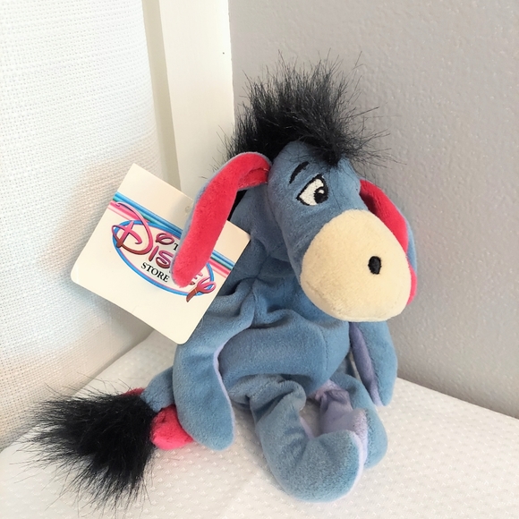 Disney | Toys | Disney Store Eeyore Mini Bean Bag Plush Toy Animal Pooh ...
